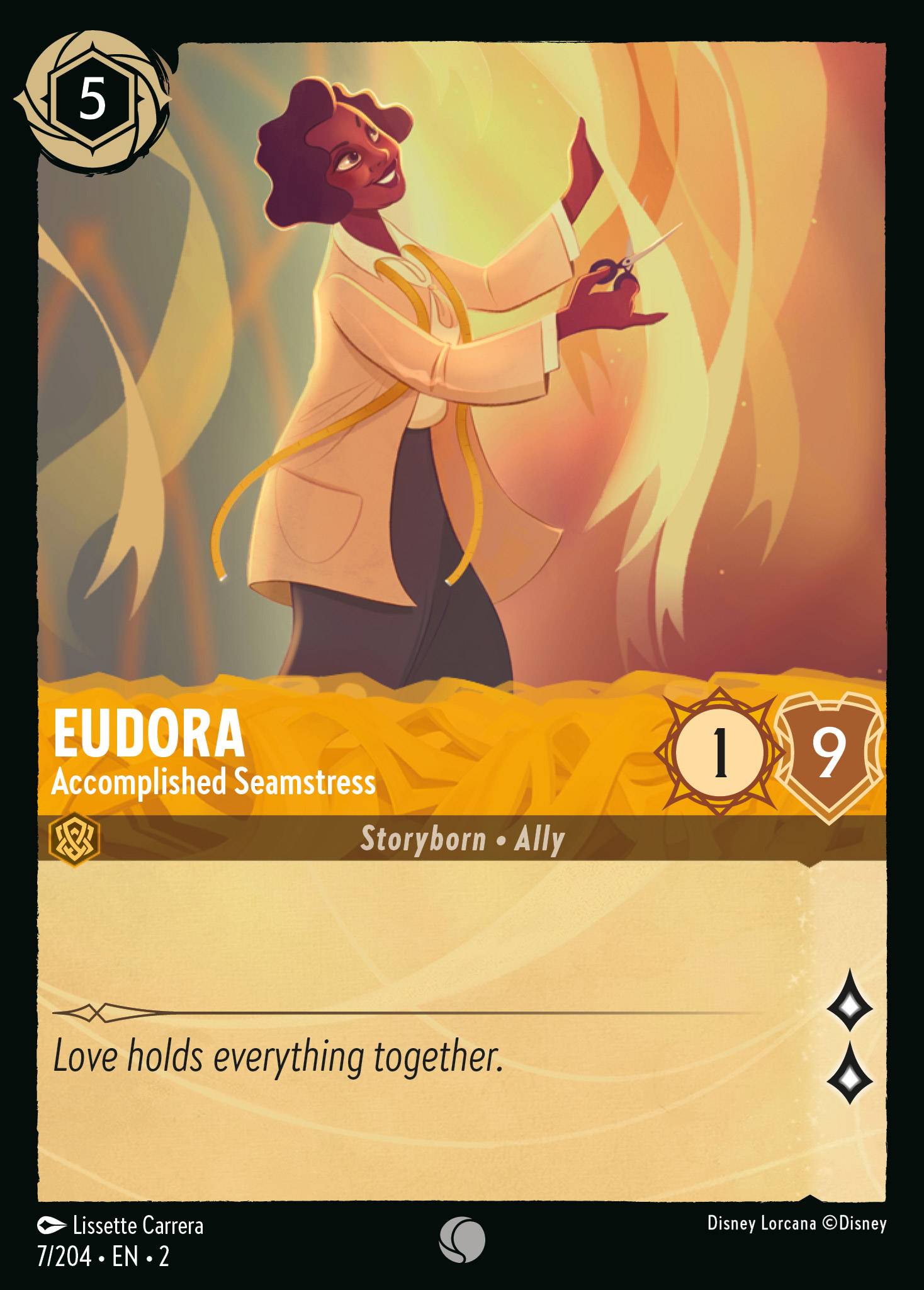 Eudora, Accomplished Seamstress • Lorcast - Lorcana Search