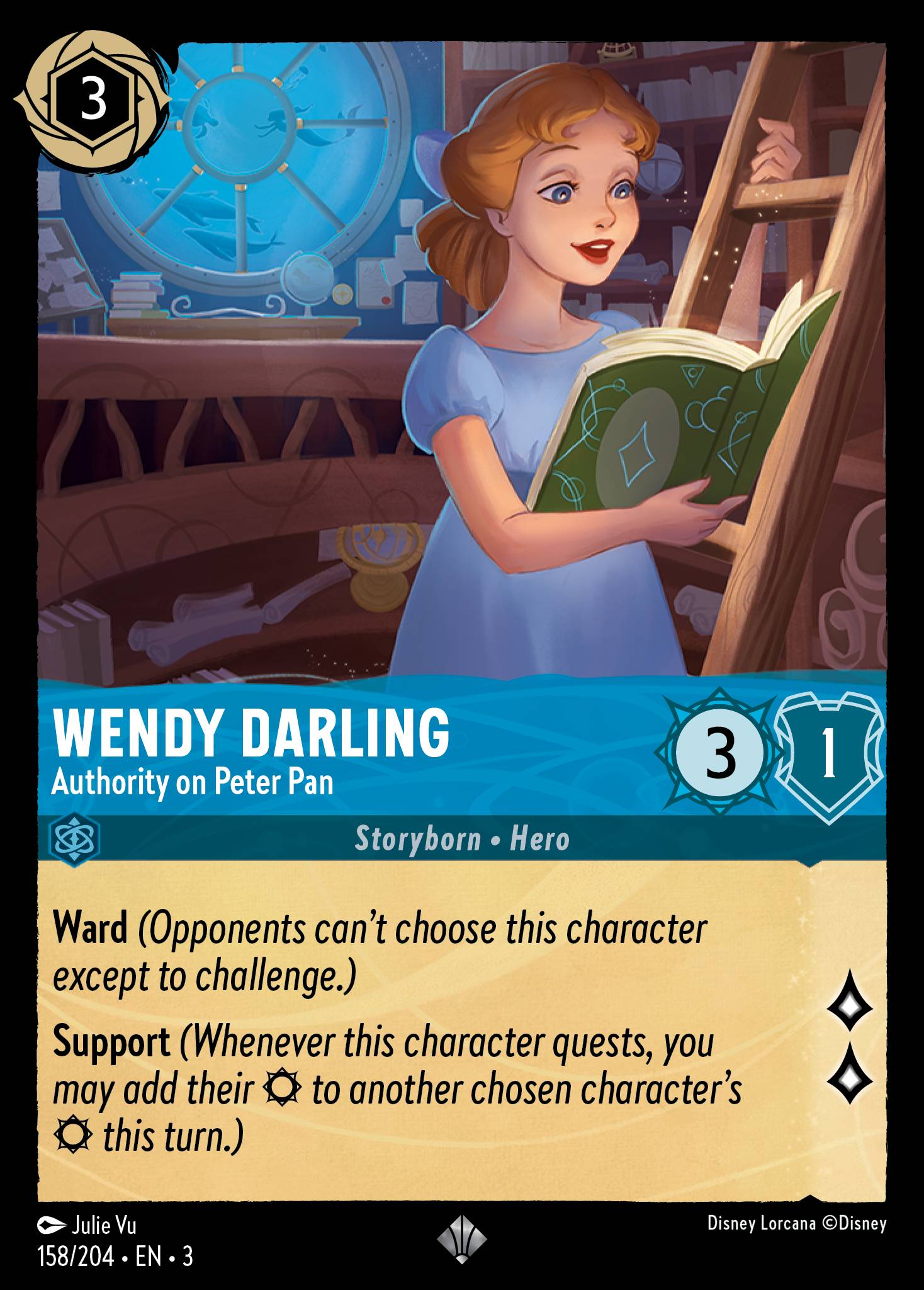 Wendy Darling, Authority on Peter Pan • Lorcast - Lorcana Search