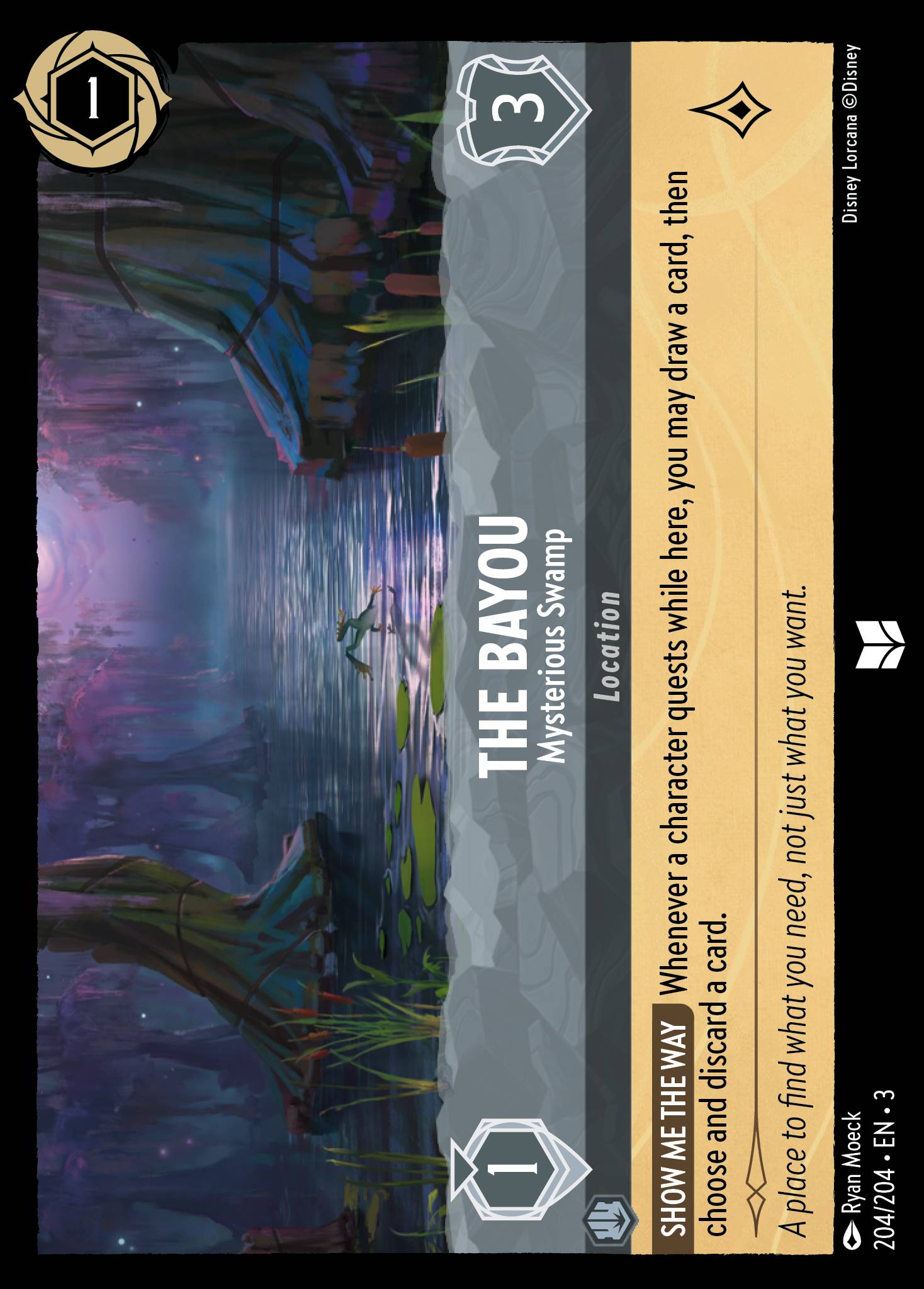 The Bayou, Mysterious Swamp • Lorcast - Lorcana Search