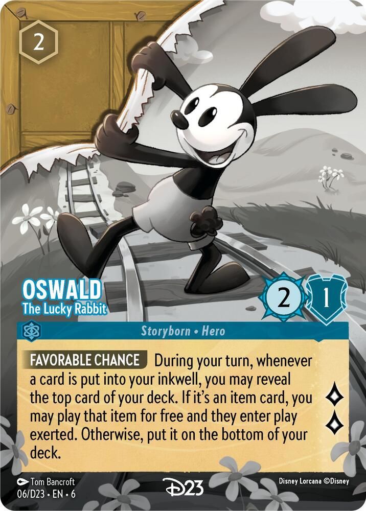 Oswald, The Lucky Rabbit • Lorcast - Lorcana Search