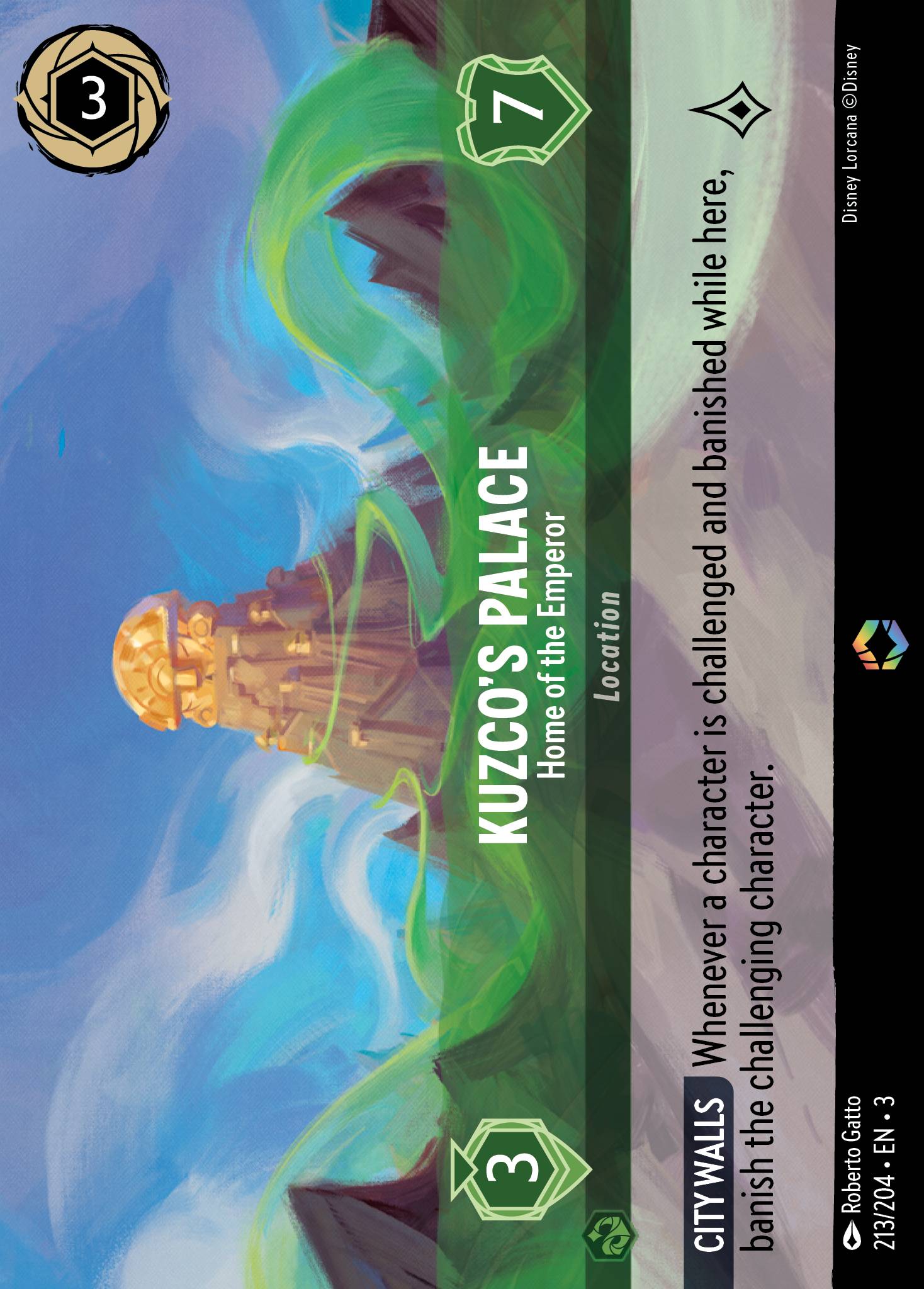 Kuzco's Palace, Home of the Emperor • Lorcast - Lorcana Search