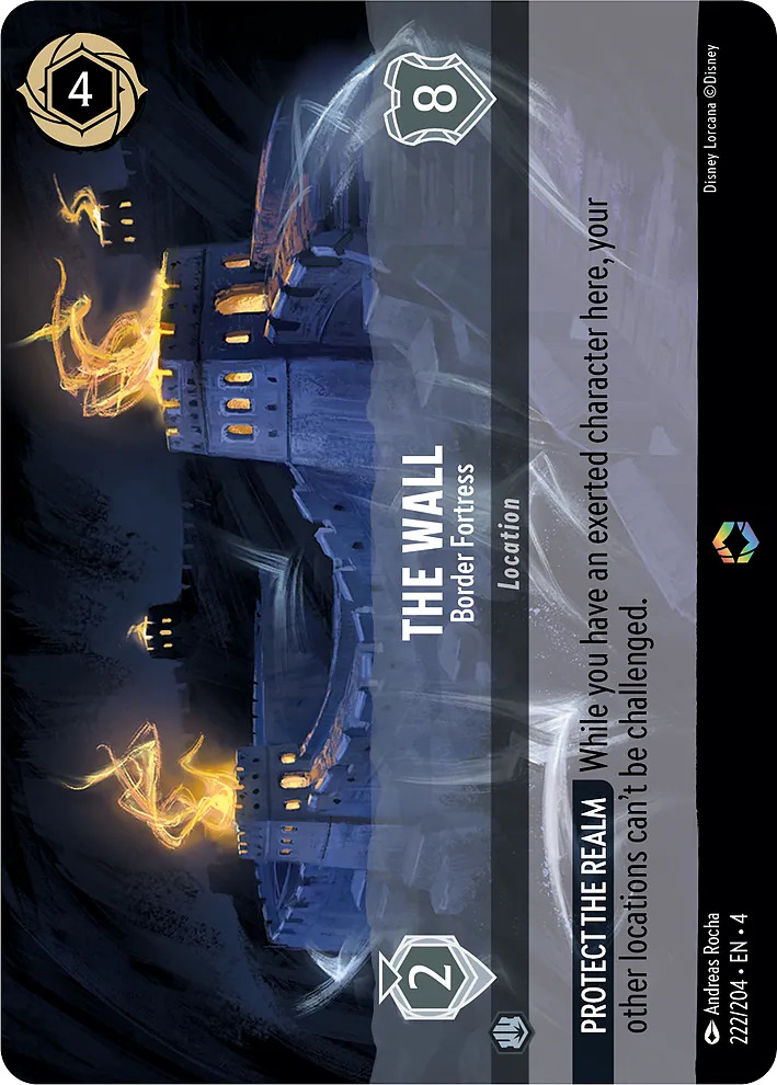 The Wall, Border Fortress • Lorcast - Lorcana Search