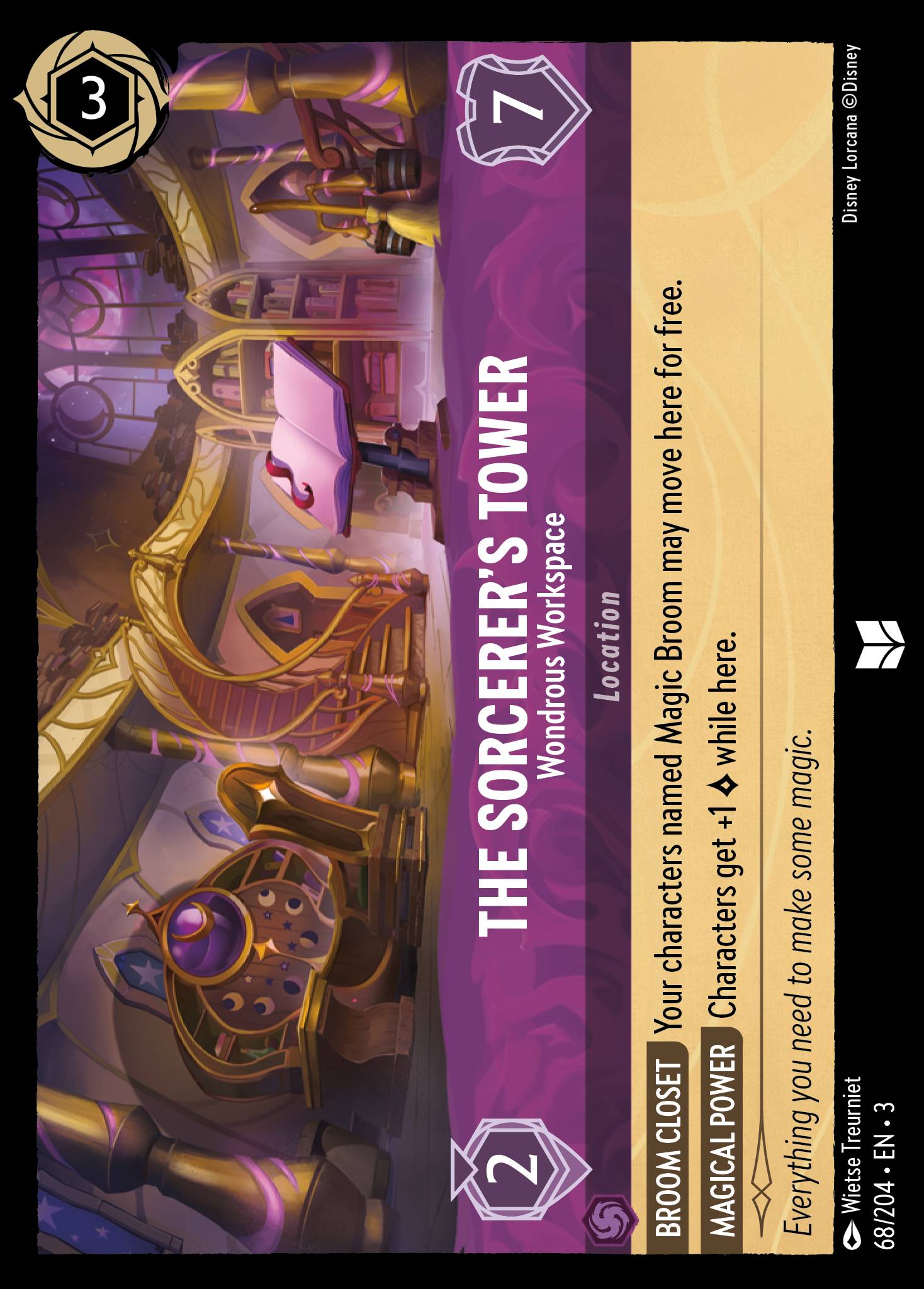 The Sorcerer's Tower, Wondrous Workspace • Lorcast - Lorcana Search