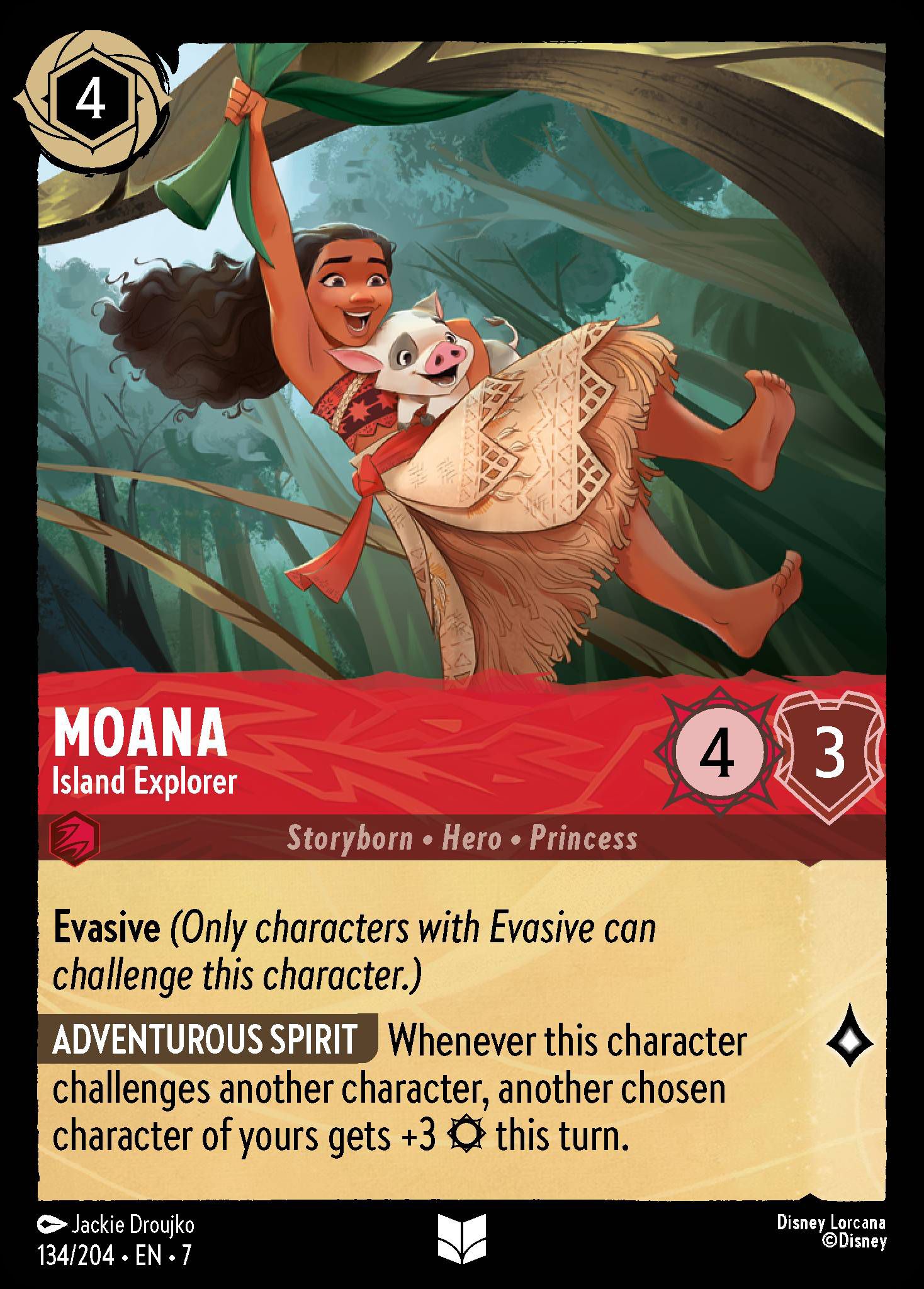 Moana, Island Explorer • Lorcast - Lorcana Search