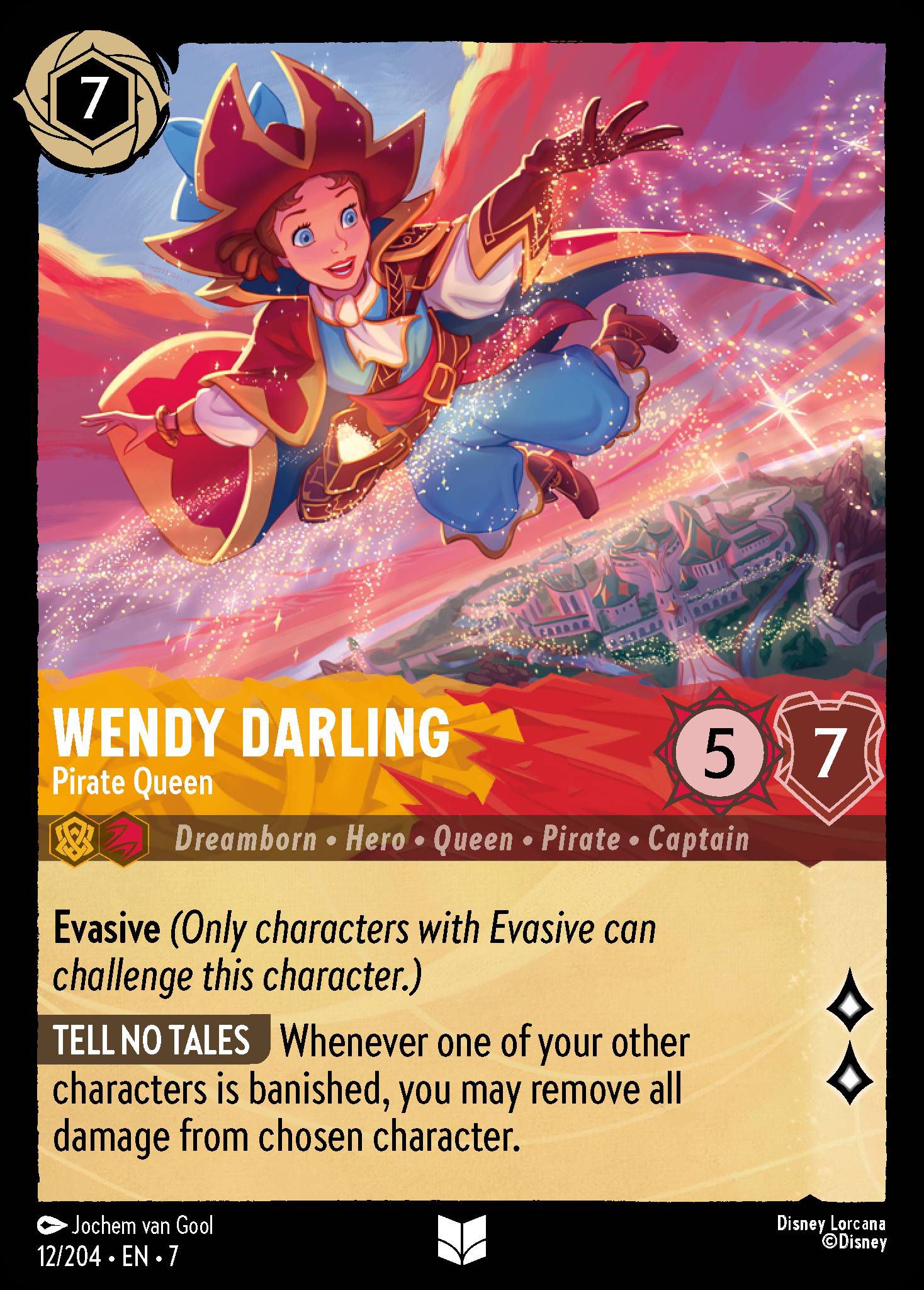 Wendy Darling, Pirate Queen • Lorcast - Lorcana Search